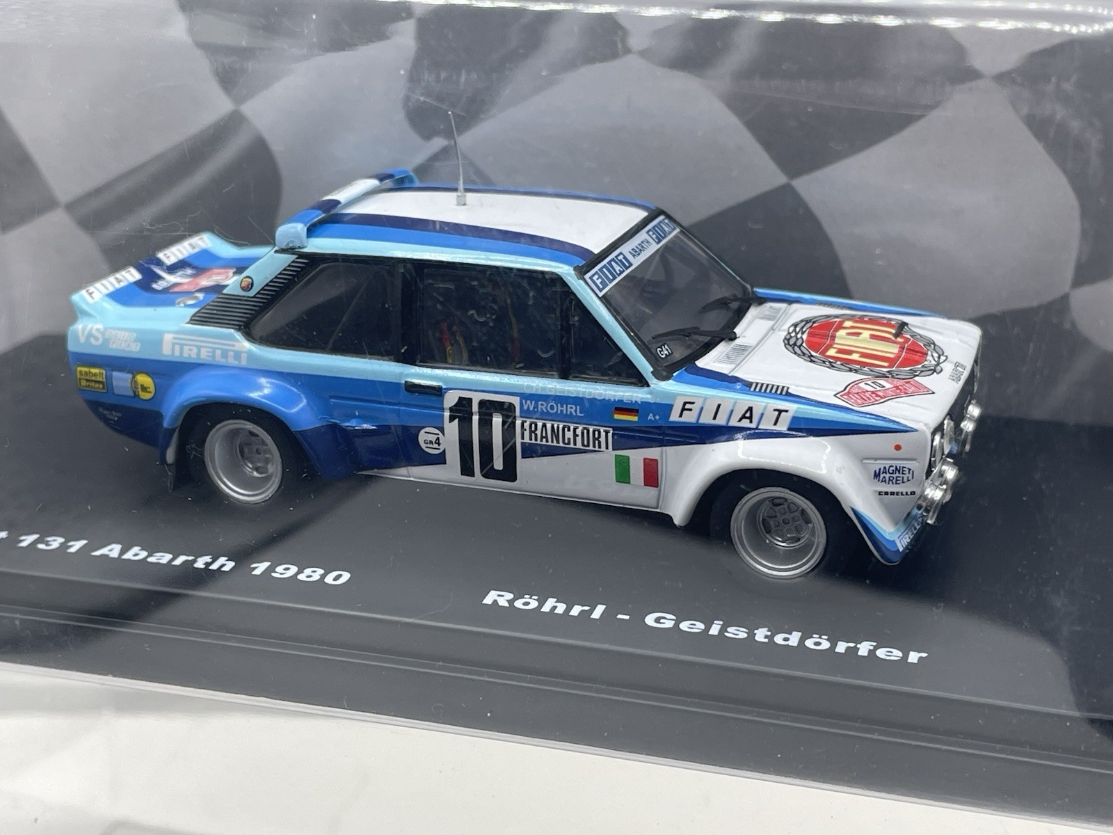1/43 FIAT 131 ABARTH MONTE CARLO RALLY 1980 WALTER ROHRL | eBay UK