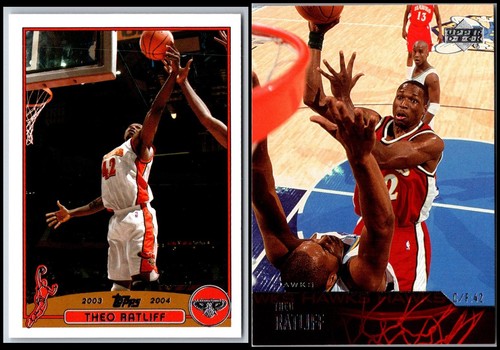 2003 Theo Ratliff (2) Card Lot - LAST CHANCE – DON’T MISS OUT! | eBay