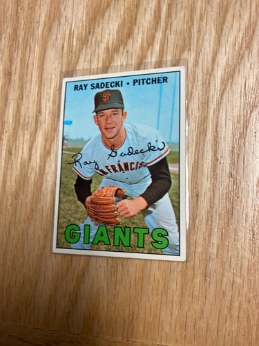 1967 Topps Ray Sadecki San Francisco Giants Card #409 | eBay