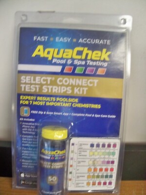 NEW AquaChek 541604A Select 7-IN-1 Swimming Pool & Spa Test Strips ...