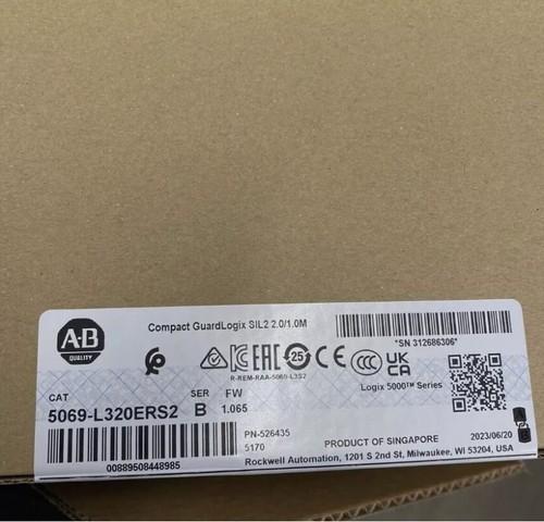Allen-Bradley 5069-L320ERS2 CompactLogix 5380 2.0/1.0M Controller 5069L320ERS2 | eBay