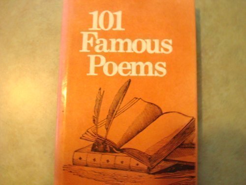 101 FAMOUS POEMS WITH A PROSE SUPPLEMENT By Roy Jay Cook - Hardcover ...
