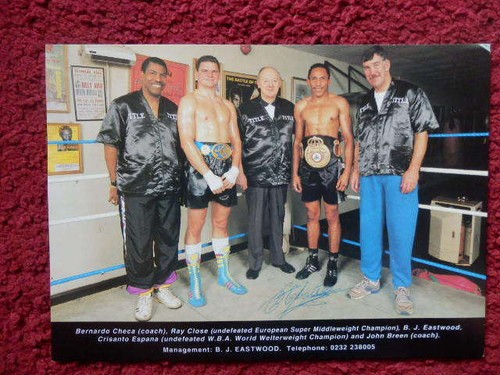 CRISANTO ESPANA ' BOXER ' AUTOGRAPHED PHOTO | eBay UK