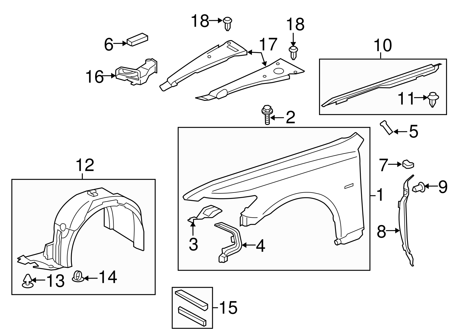 Genuine Lexus Sight Shield Clip 90467-07217 (10) | eBay