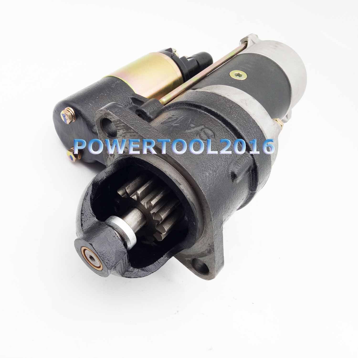 Deceleration Starter Motor 12V 12T QDJ168D-YM for Yanmar CY1115 CY1105 ...