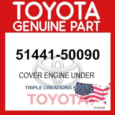 5144150090 GENUINE OEM TOYOTA COVER, ENGINE UNDER, NO.1 51441-50090 | eBay