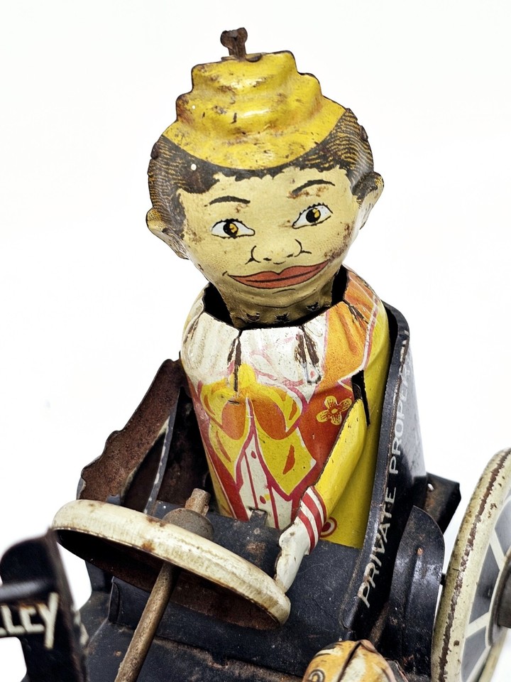 1920's Marx Car Lizzie of the Valley XO-7-11 RARE "4 Wheels No Brakes ...