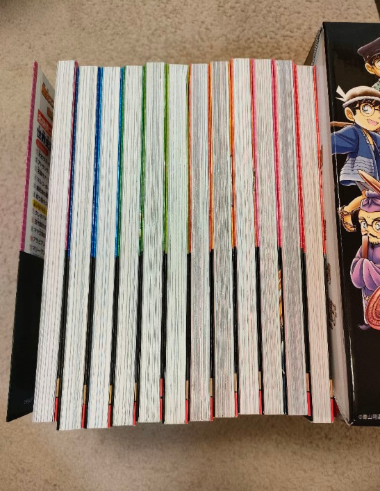 Japanese History Detective Conan Japanese Ver Comics Manga Set Vol.1-12 ...
