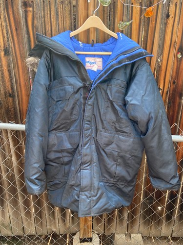 Wiggy's Lamilite Insulated Men's Winter Coat Parka LARGE; Removeable ...