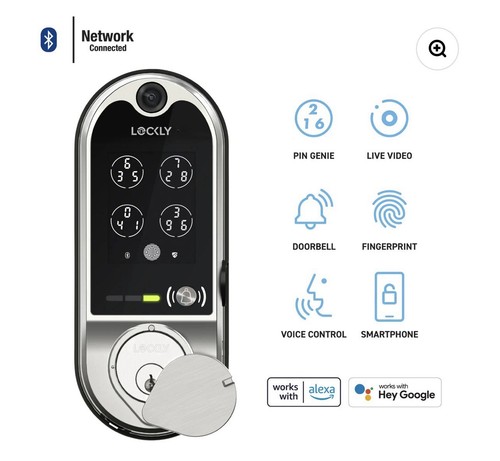 Lockly Vision -The Original Video Smart Lock -Using Now -Likes News ...