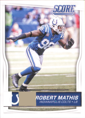 2016 Score #145 Robert Mathis Indianapolis Colts NFL Football Card NM-MT | eBay