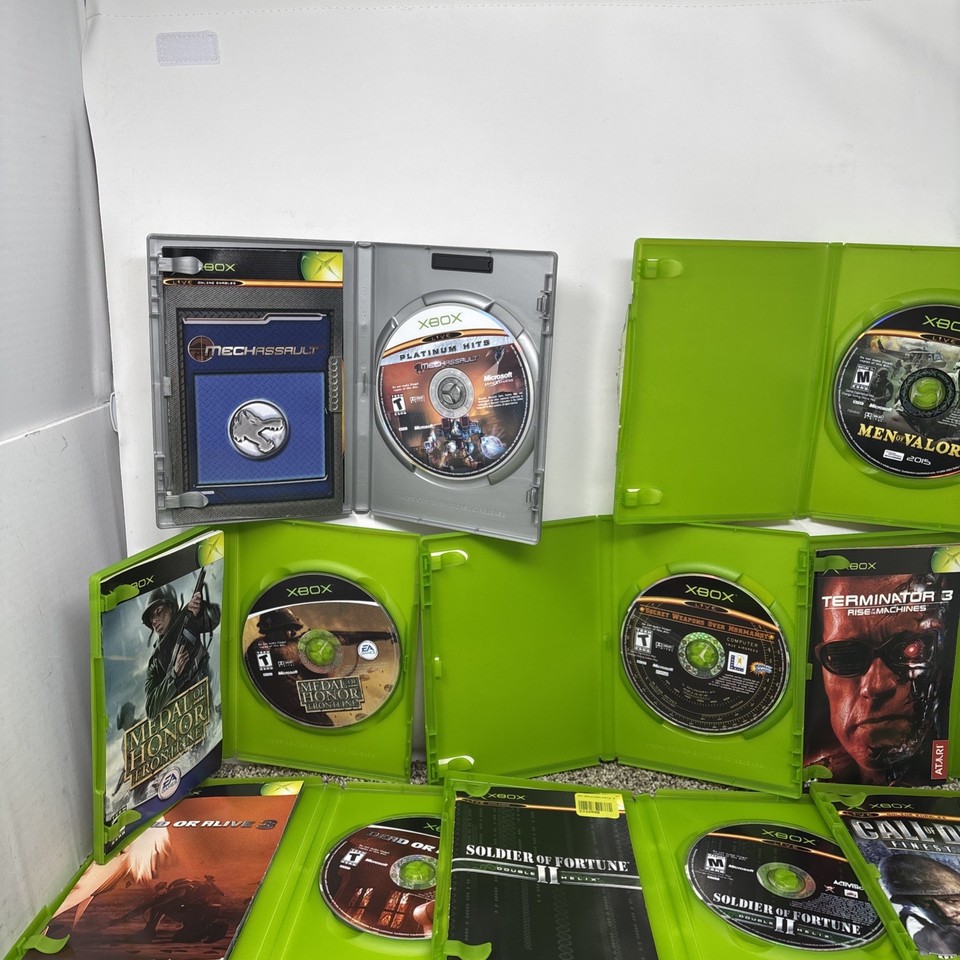 Original Xbox Game Lot Of 14 Tested Microsoft Retro Games | eBay