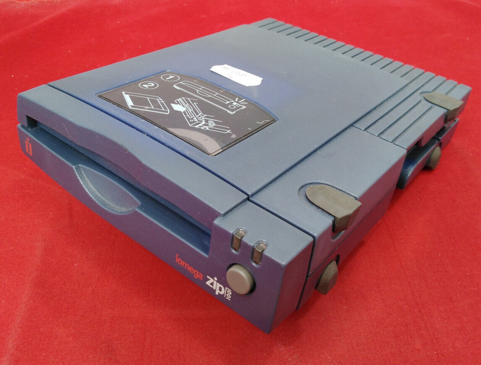 Iomega 100MB Parallel Port Zip drive External used inc PSU & Cable | eBay