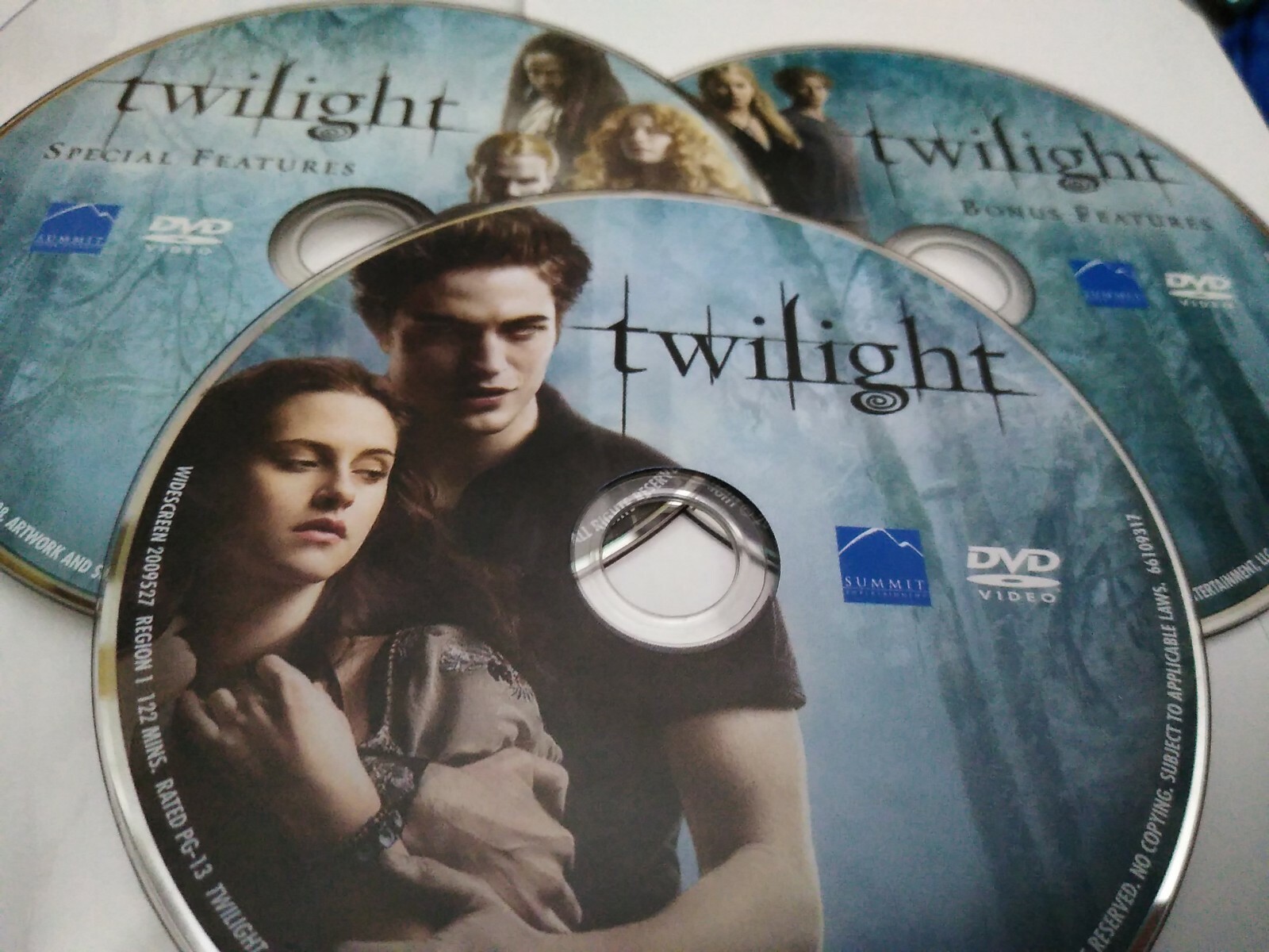 Twilight (3 DVD discs only, 2009, 3-Disc Set, Deluxe Edition) target ...