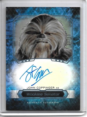 2016 Star Wars Masterwork JOHN COPPINGER AS WOOKIEE SENATOR RAINBOW ...