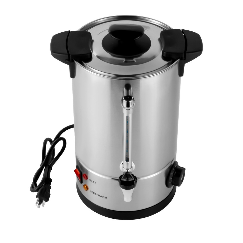 8L Catering Hot Water Boiler Tea Urn Coffee Commercial Electric ...