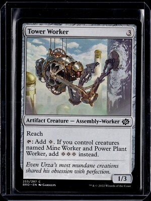 Tower Worker - 255 - BRO - NM - MTG Magic the Gathering | eBay