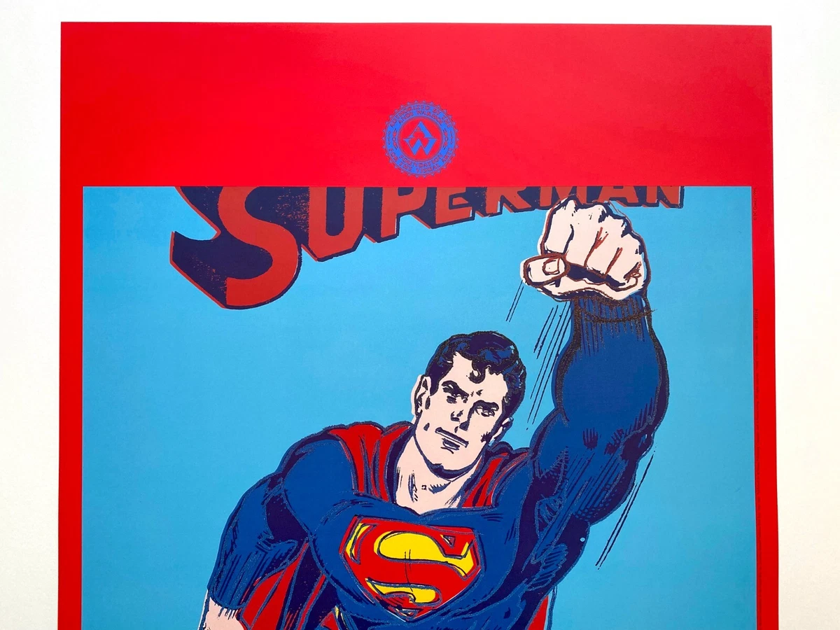 Superman Pop Art Andy Warhol