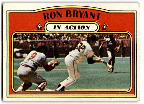 1972 Topps Ron Bryant San Francisco Giants #186 | eBay