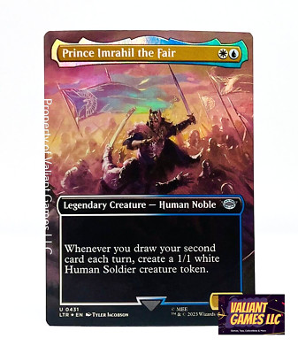 MTG Lord of the Rings Prince Imrahil the Fair #0431 Foil Uncommon ...