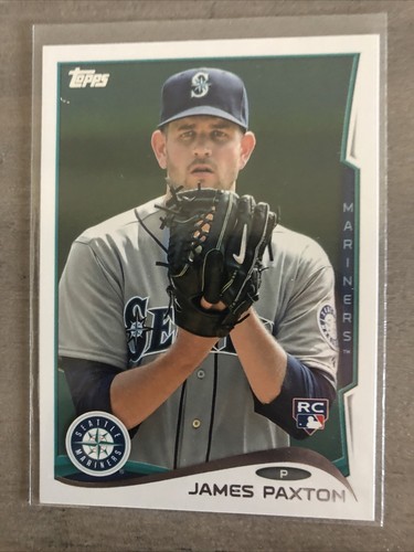 James Paxton 2014 Topps Rookie Card RC. Seattle Mariners | eBay