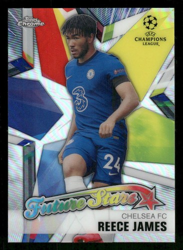 2020-21 Topps Chrome UEFA Champions League Reece James Future Stars #FS ...