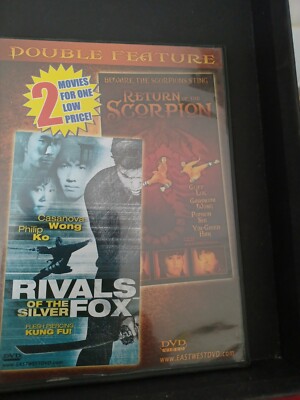 RIVALS OF THE SILVER FOX & RETURN OF THE SCORPION - 2 Martial Arts ...