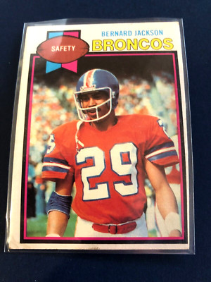 1979 Topps Football - Bernard Jackson #12 Denver Broncos | eBay