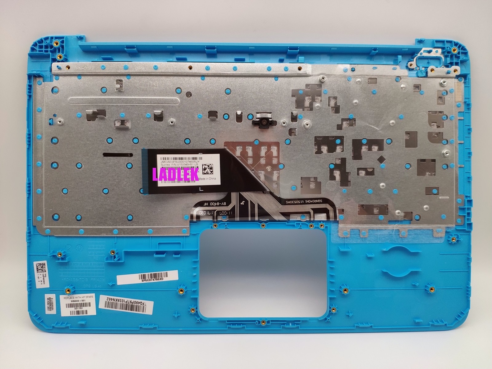 New US Blue Palmrest keyboard for HP Stream 14-ax010wm/14-ax020wm/14 ...
