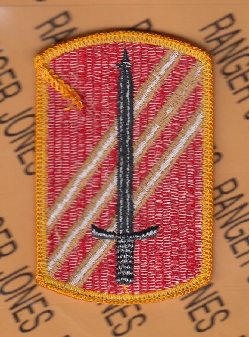 US Army 113th Sustainment Brigade ~3" dress uniform shoulder patch m/e ...