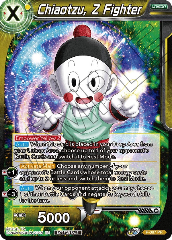 Dragon Ball Super Chiaotzu, Z Fighter P-387 PR | eBay Australia