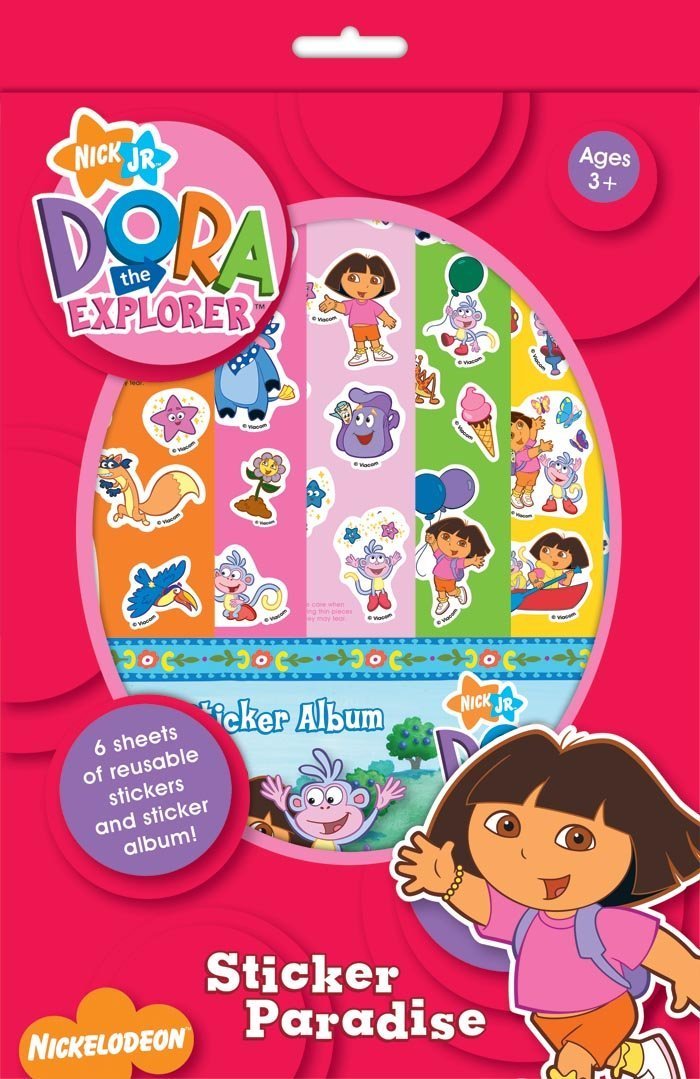 Dora the Explorer Sticker Paradise Gift Set (Paperback, 2008) for sale ...