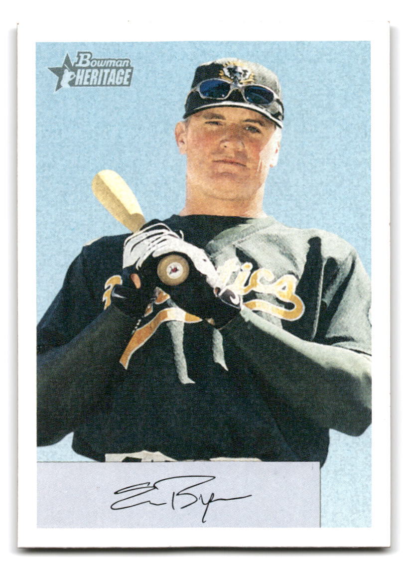 Eric Byrnes 2002 Bowman Heritage Baseball #328 Oakland Athletics | eBay