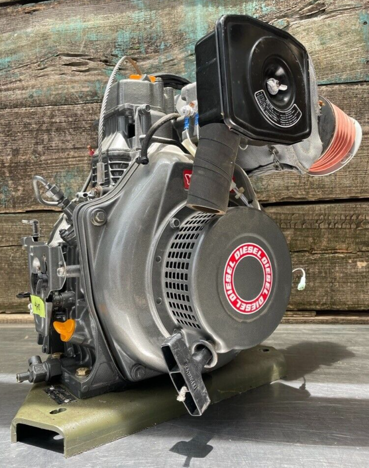 9HR YANMAR L70AE, L70 ENGINE 4.9kw w/ Starter, Muffler, Generator MEP ...