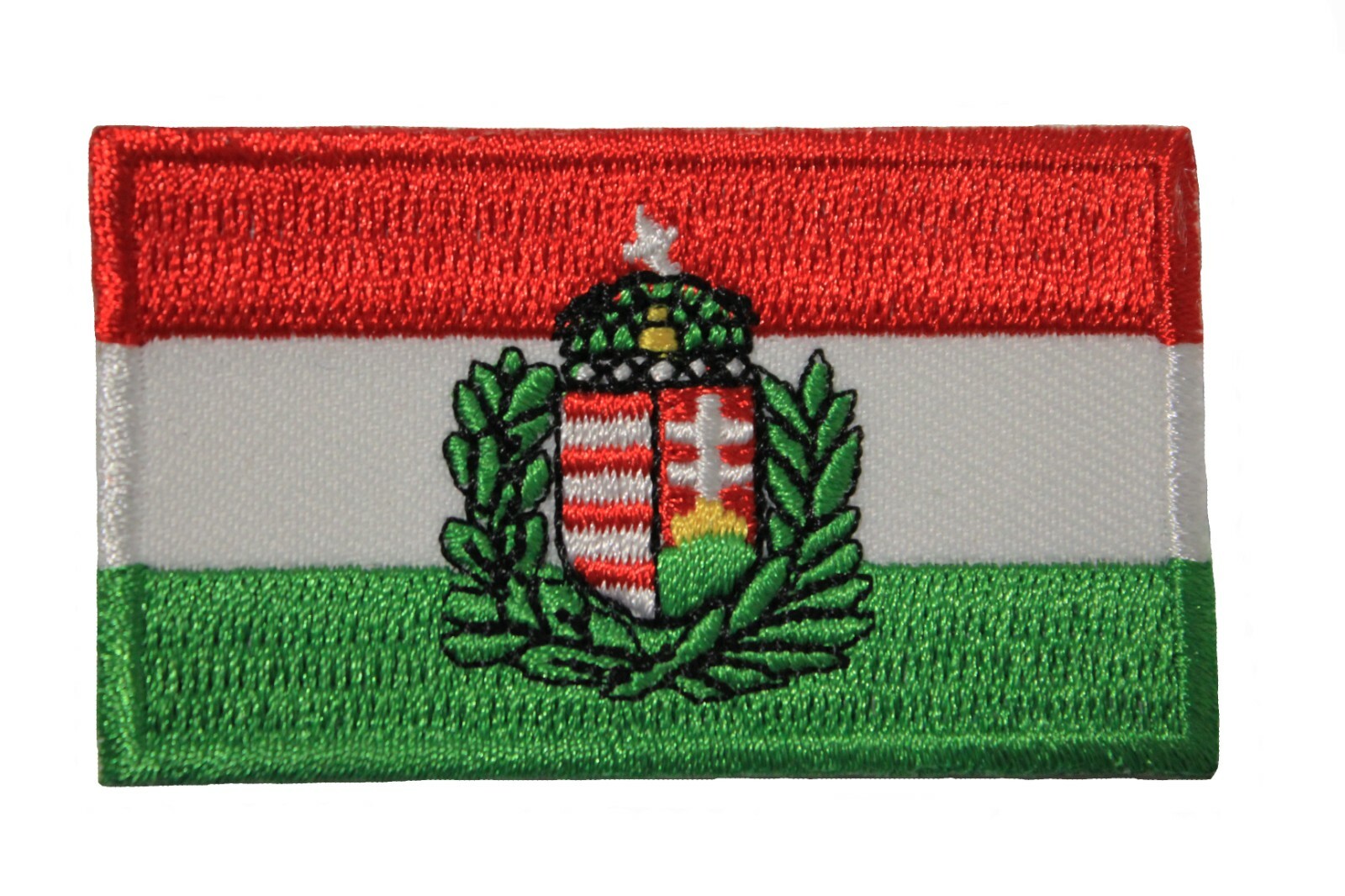 WAR Flag Of HUNGARY,1939-1945 Embroidered Iron on Patch Crest Badge 1.5 ...