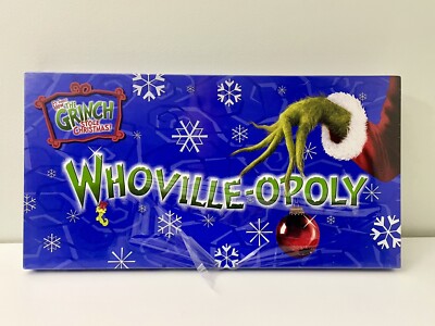 Whoville-Opoly Board Game How the Grinch Stole Christmas Monopoly Style ...