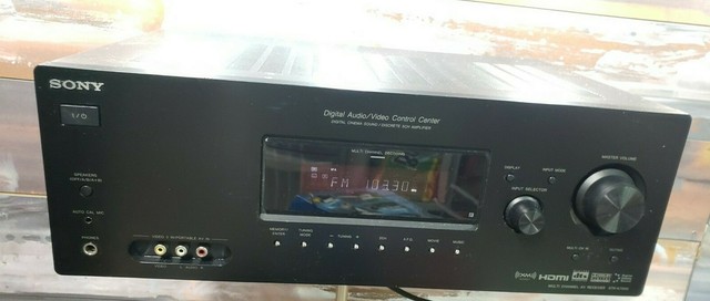 Sony Str-k7000 5.1 Channel A/v Receiver Only Black Home Theater 900w ...