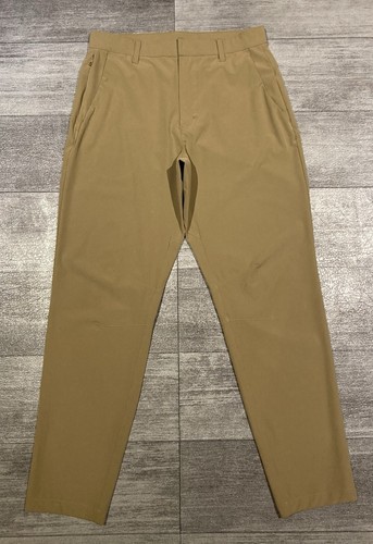 Fabletics Khaki Chino Performance Stretch Golf "The Only Pants" 30x30 ...