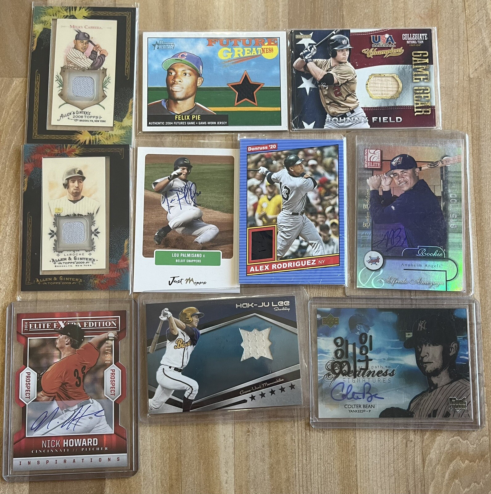 Lot Of 10 Baseball Auto Patch Serial Numbered Cards See Pic! | eBay