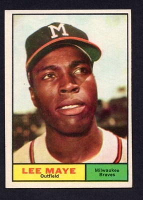 1961 TOPPS #84--LEE MAYE---MILWAUKEE BRAVES | eBay