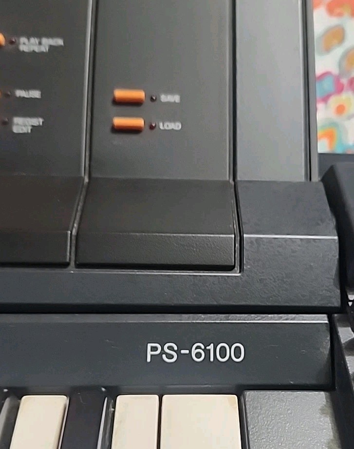 YAMAHA PORTABLE KEYBOARD PS-6100 PIANO SYNTH MIDI Vintage | eBay