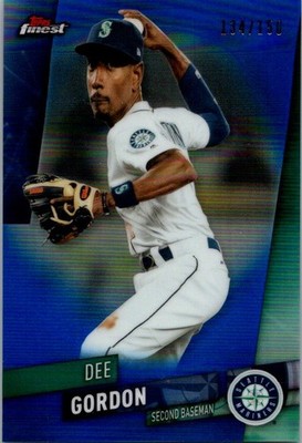 2019 Finest #54 Dee Gordon Blue Refractor #/150 | eBay