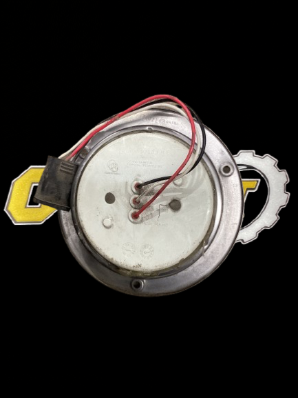 4” Round torsion RED Stop/ Tail/ Turn LED W plug And Bracket/Grand ...