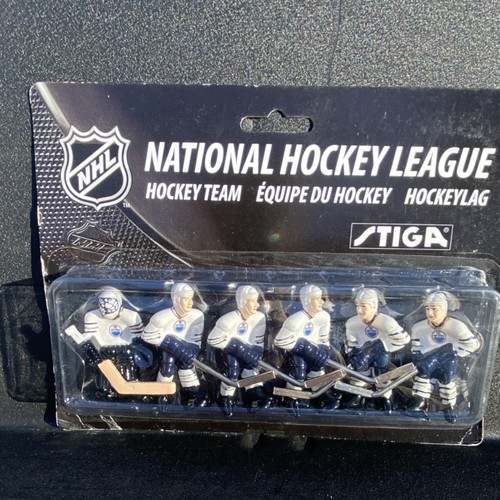 STIGA NHL Licensed Edmonton Oilers Table Hockey Team Player Figures ...