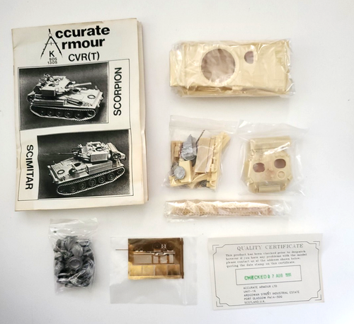Accurate Armour 1:35 CVR(T) FV107 Scimitar Resin Tank Model Kit K13DS ...
