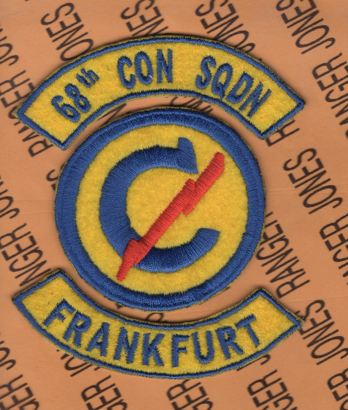 US Army 68th Constabulary Squadron FRANKFURT Germany patch tab set | eBay