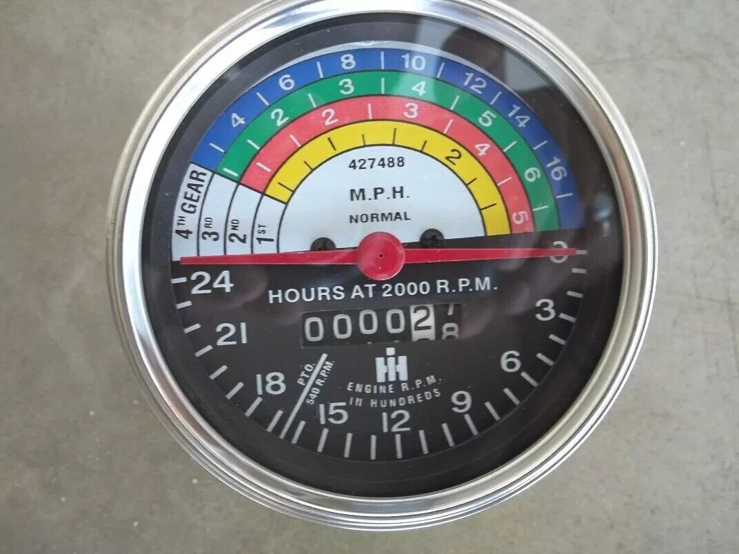 Tachometer for IH / Farmall 240 Utility 371277R92 | eBay