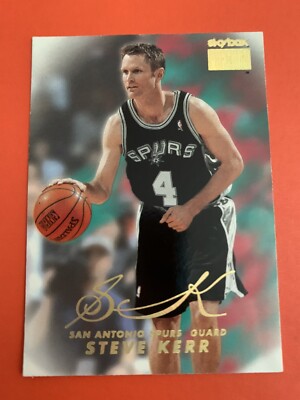 1998-99 SkyBox Premium Basketball #175 Steve Kerr WARRIORS BULLS SPURS ...