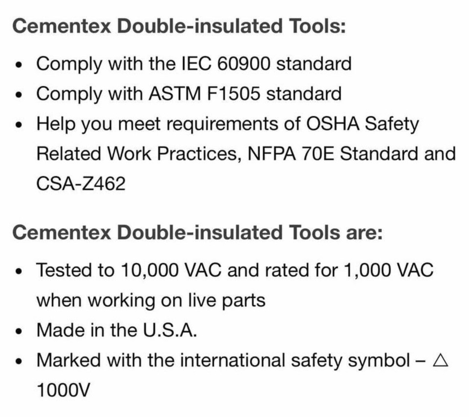 Cementex Electricians 30 Piece Tool Set (ITS-30B) | eBay