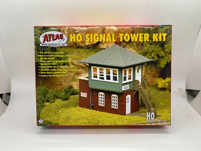HO Scale 1/87 Atlas Signal Railroad Towers kit #704. New but box has ...